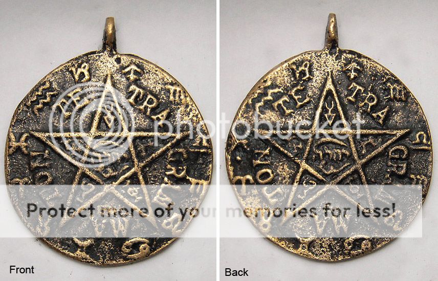 Philippines Anting-Anting Amulet Medallion MATON TETRAGRAM [60 grams ...