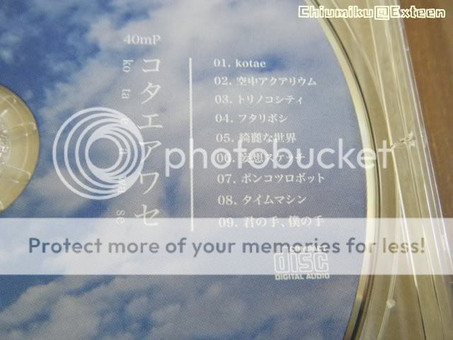 [Review] CD Kotaeawase -40MP-