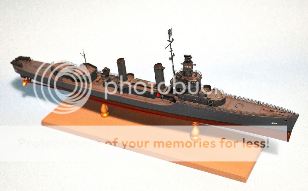 The Ship Model Forum • View topic - First Build - 1/350 USS Laffey